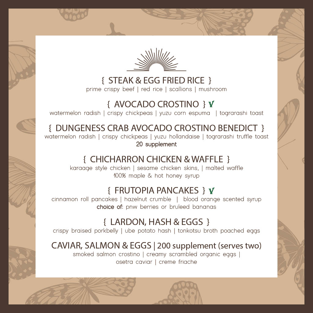 Brunch Menu | Ascend Prime Steak & Sushi