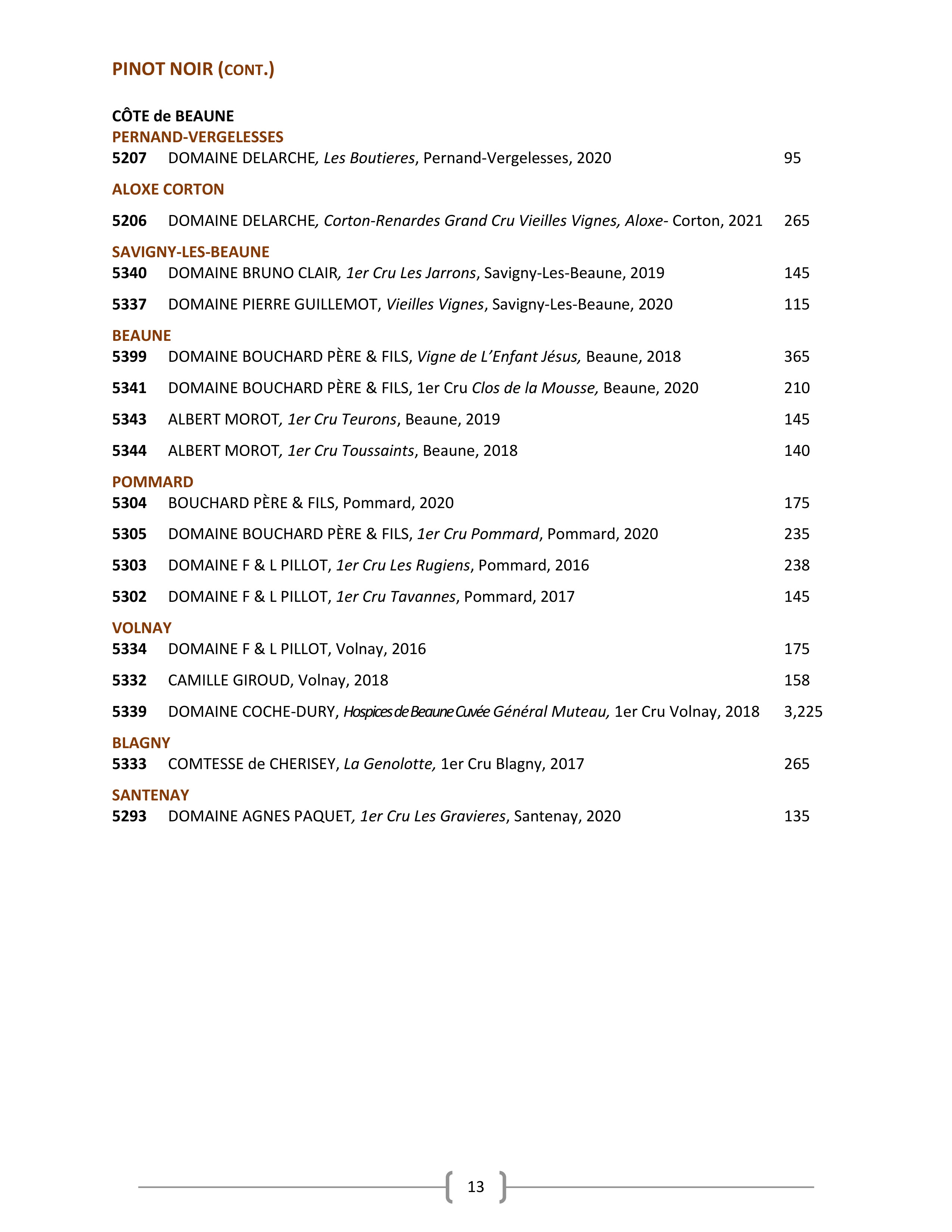 Wine & Spirits List | Ascend Prime Steak & Sushi