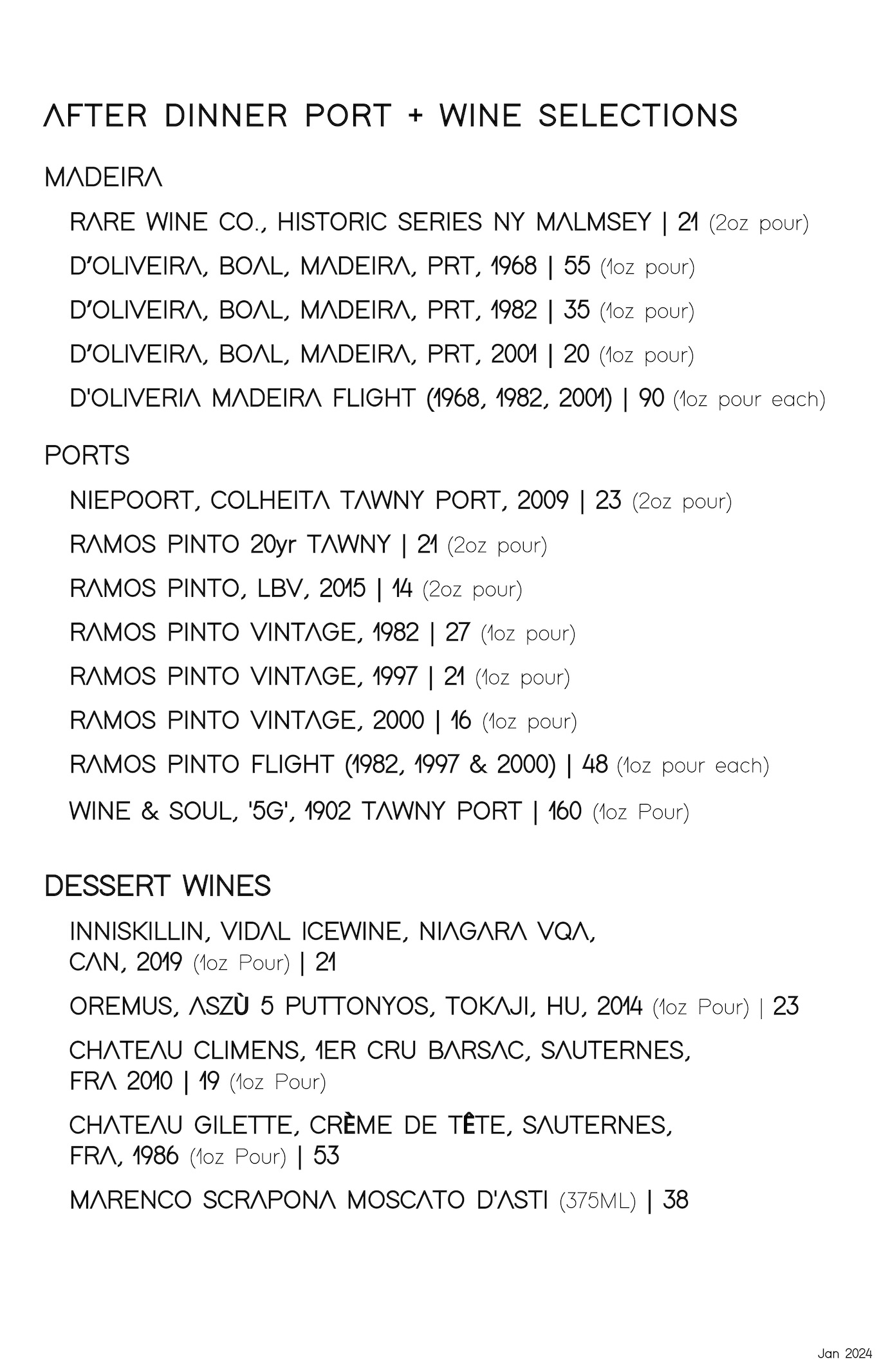 Dining Room Menu | Ascend Prime Steak & Sushi